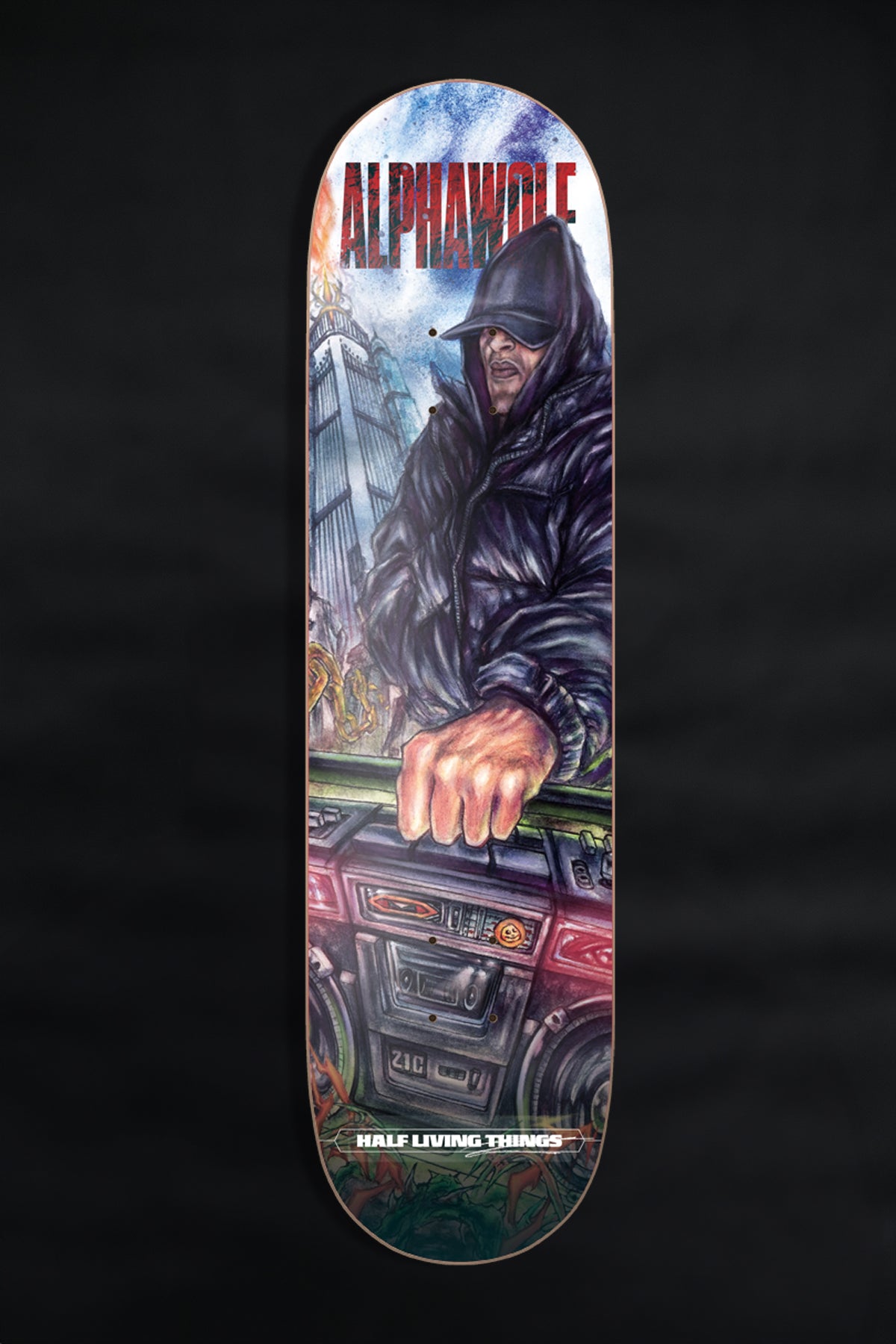 Half Living Things - Skate Deck – Alpha Wolf
